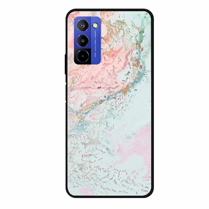Для Wiko 10 чехол мрамор 6,75 "ТПУ Мягкая силиконовая задняя крышка чехол для телефона для Wiko 10 Wiko10 Coque мультфильм Antichoc противоударный чехол