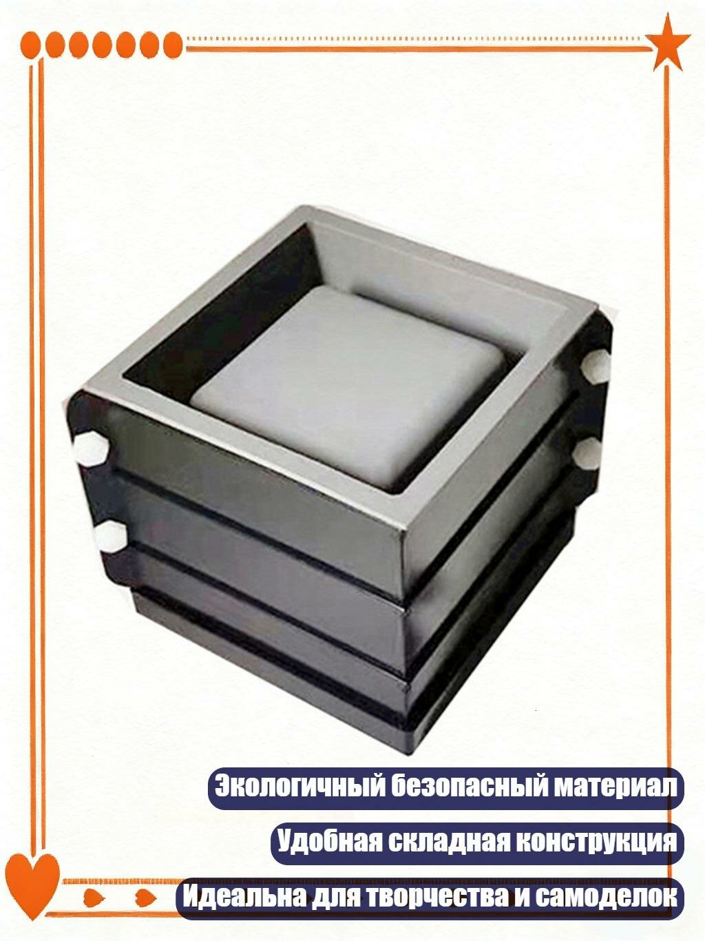 Силиконовая форма для бетонных горшков