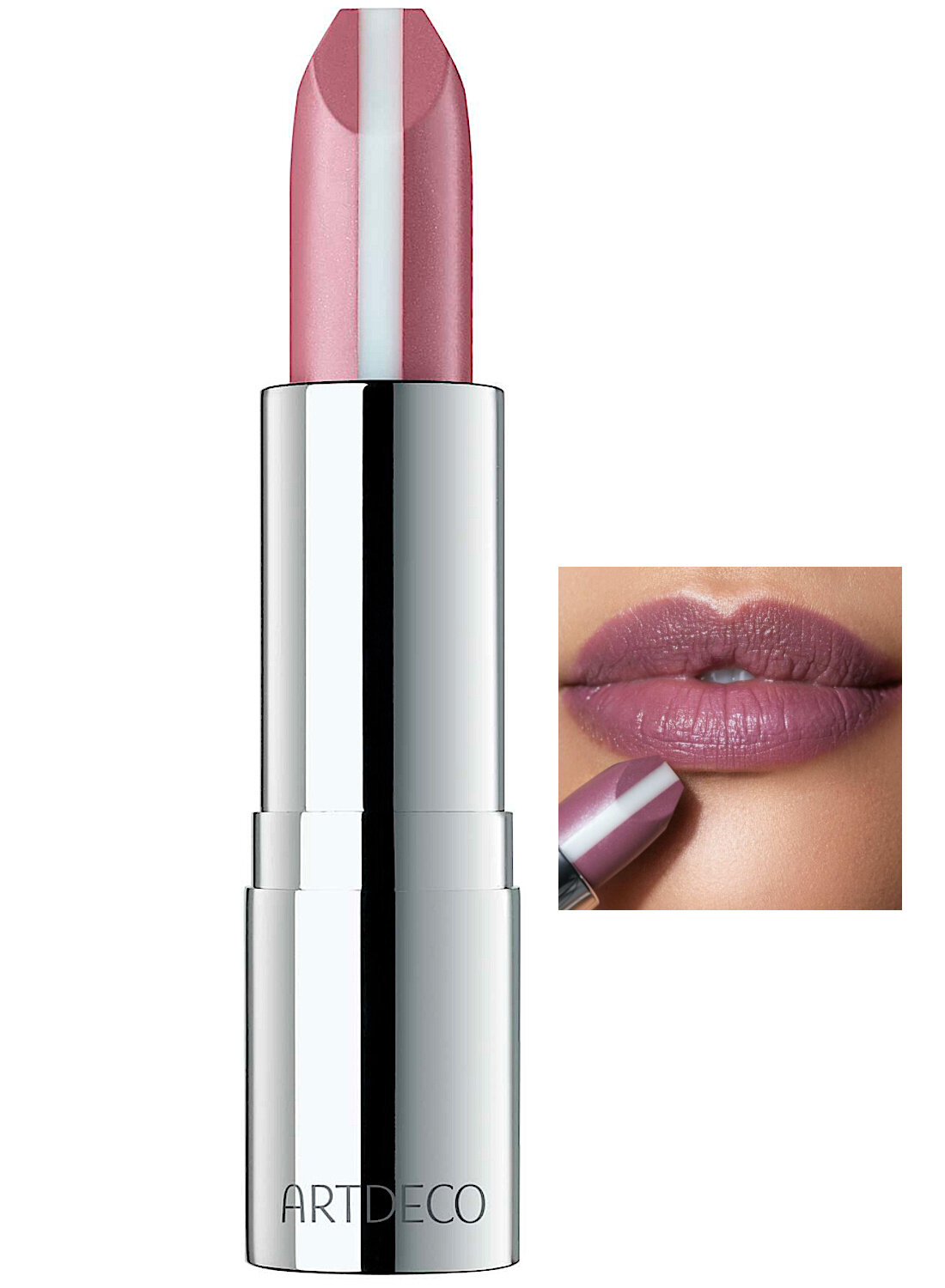ARTDECO Помада бальзам для губ Тон 04 Черничный увлажняющая Hydra Care Lipstick bilberry oasis 3,5 г