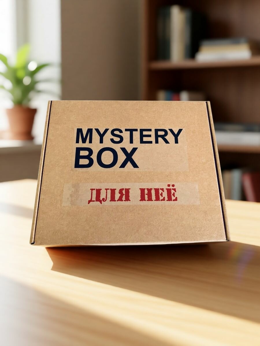 Подарок для НЕЁ: Mystery Box (Secret Box) - коробка с сюрпризом (минимум 3 предмета)