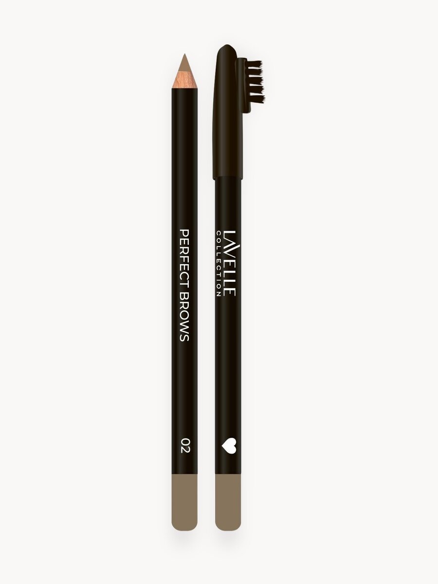 LAVELLE COLLECTION Карандаш для бровей классический Classic Brow Pencil BP02, 0,75 г, 02 бежевый
