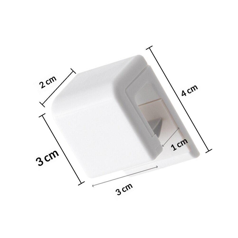 2 Штуки Подвесные Клипы Для Хранения Зубной Пасты В Ванной 4x3Cm