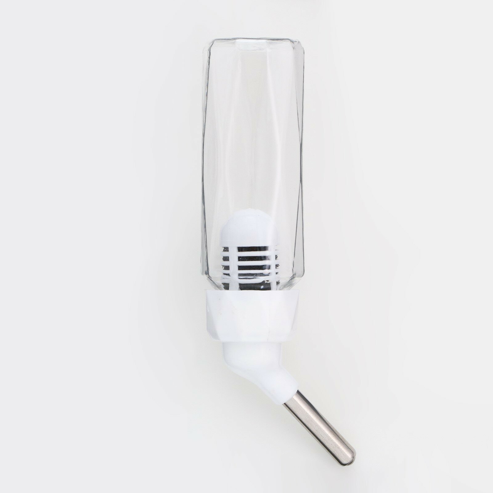 Поилка для грызунов, 80 мл, крепление-пружинка, белая, 7627608