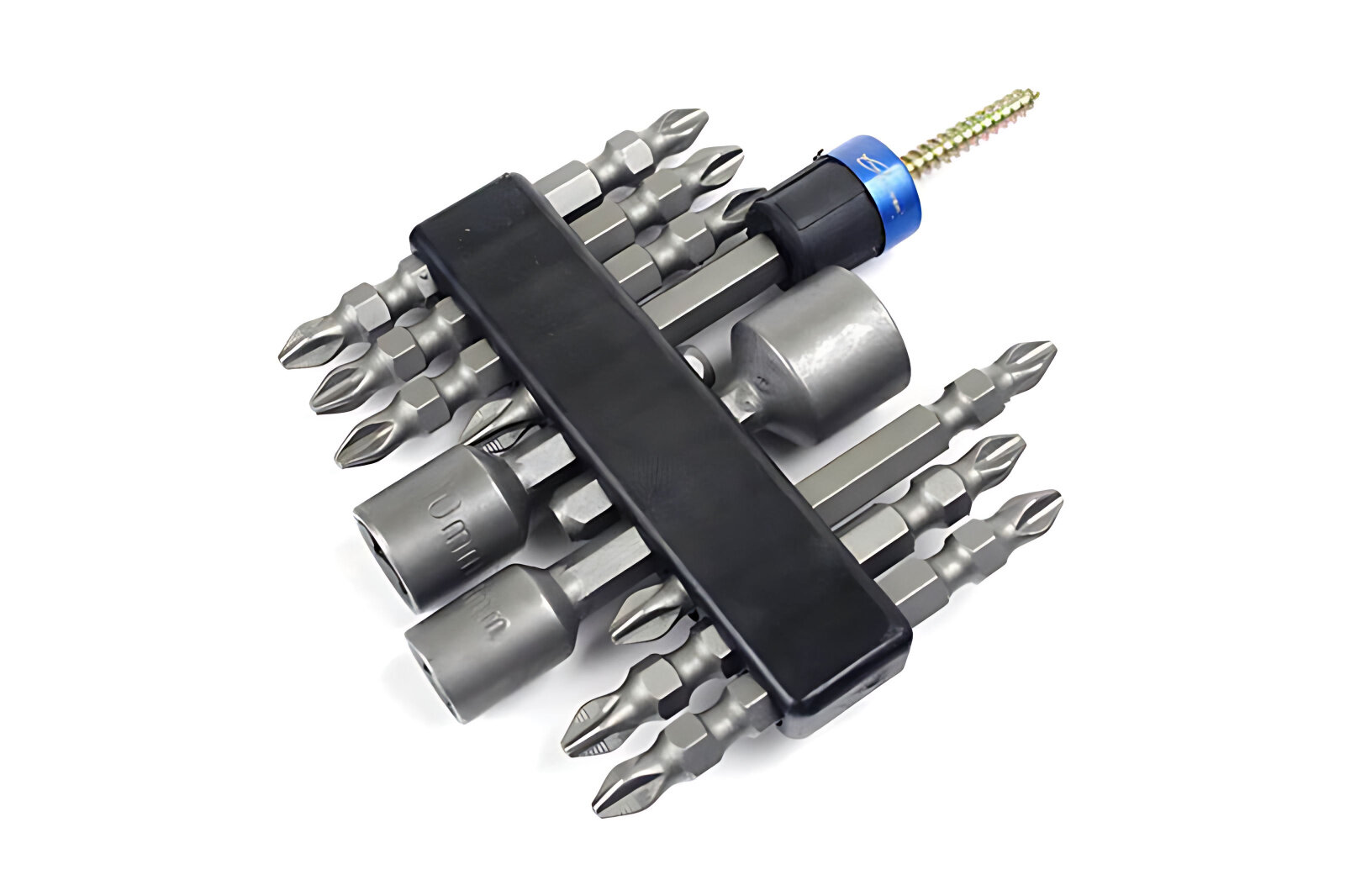 Набор WhirlPower вставок (бит) двухсторонних Ph2 и насадок 10 предметов