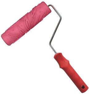 Декоративный Жесткий Резиновый Валик жасмин Stmdecor EG048T 18см.