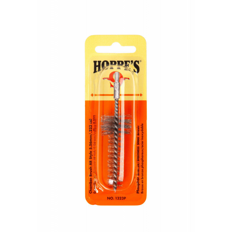 Ёршик для оружейного патронника Hoppe's 1323P Chamber brush, калибр .223 (5,56 мм), внешняя резьба 8/32