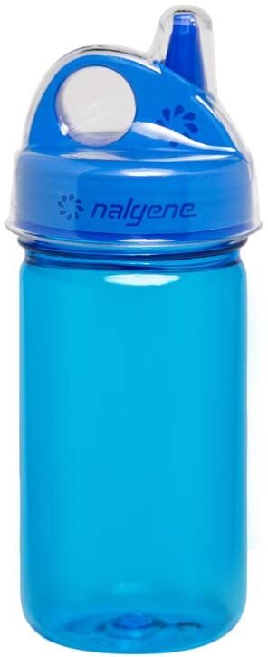 Детская бутылочка с поильником Nalgene Grip-n-Gulp 0,35 л (синий)