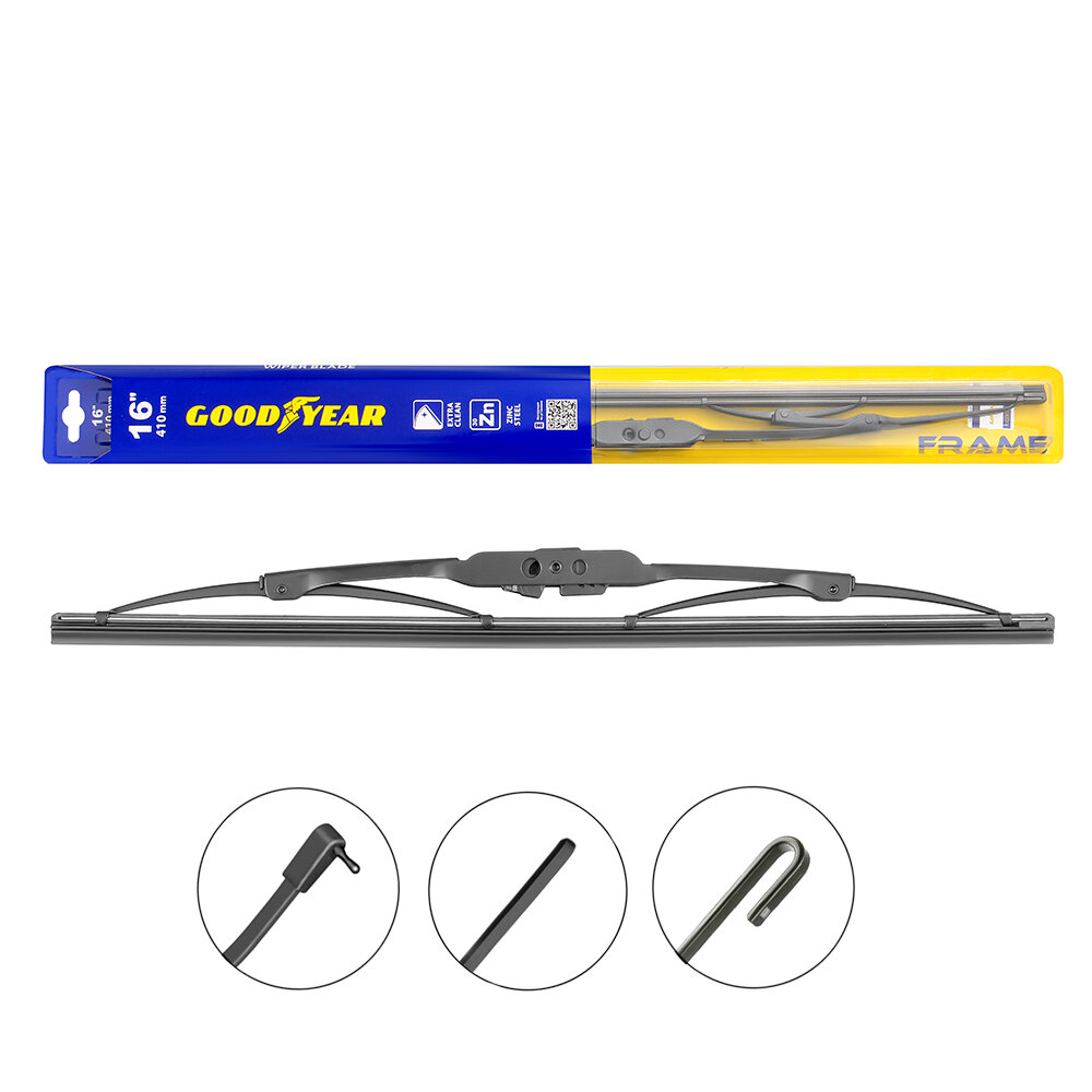 Щетка стеклоочистителя GOODYEAR FRAME GY000316 каркасная 410 мм