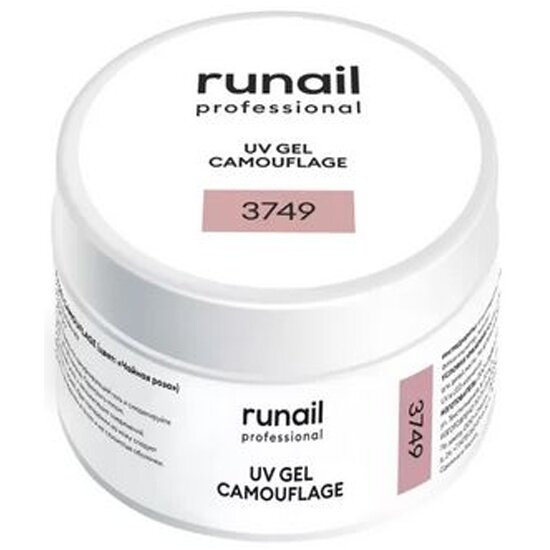 Камуфлирующий УФ-гель Runail Professional №3749 Чайная роза, 56 г