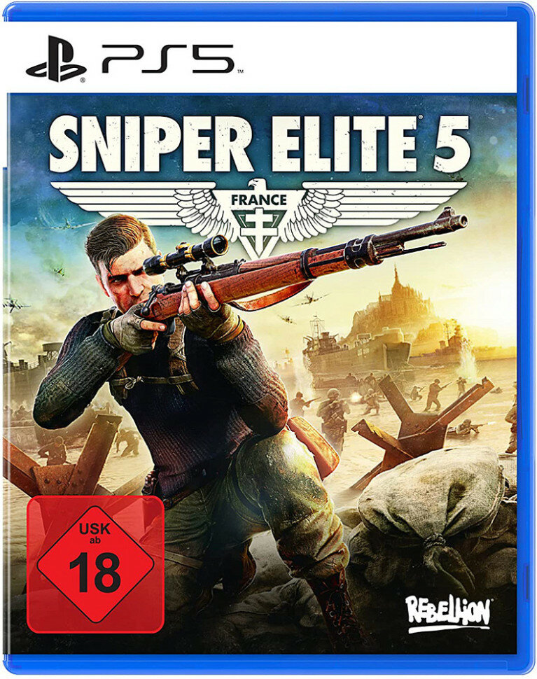 Игра Sniper Elite 5 (PS5) б/у, Полностью Русский