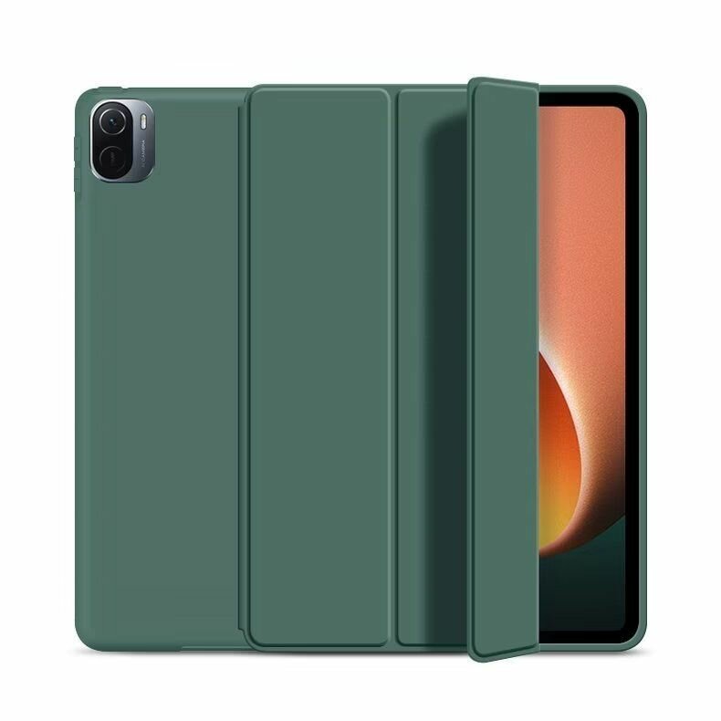 Чехол Slim для Xiaomi Pad 6/ Pad 6 Pro/ Ксиаоми Пад 6 11 дюйма, 2023 года , темно-зеленый