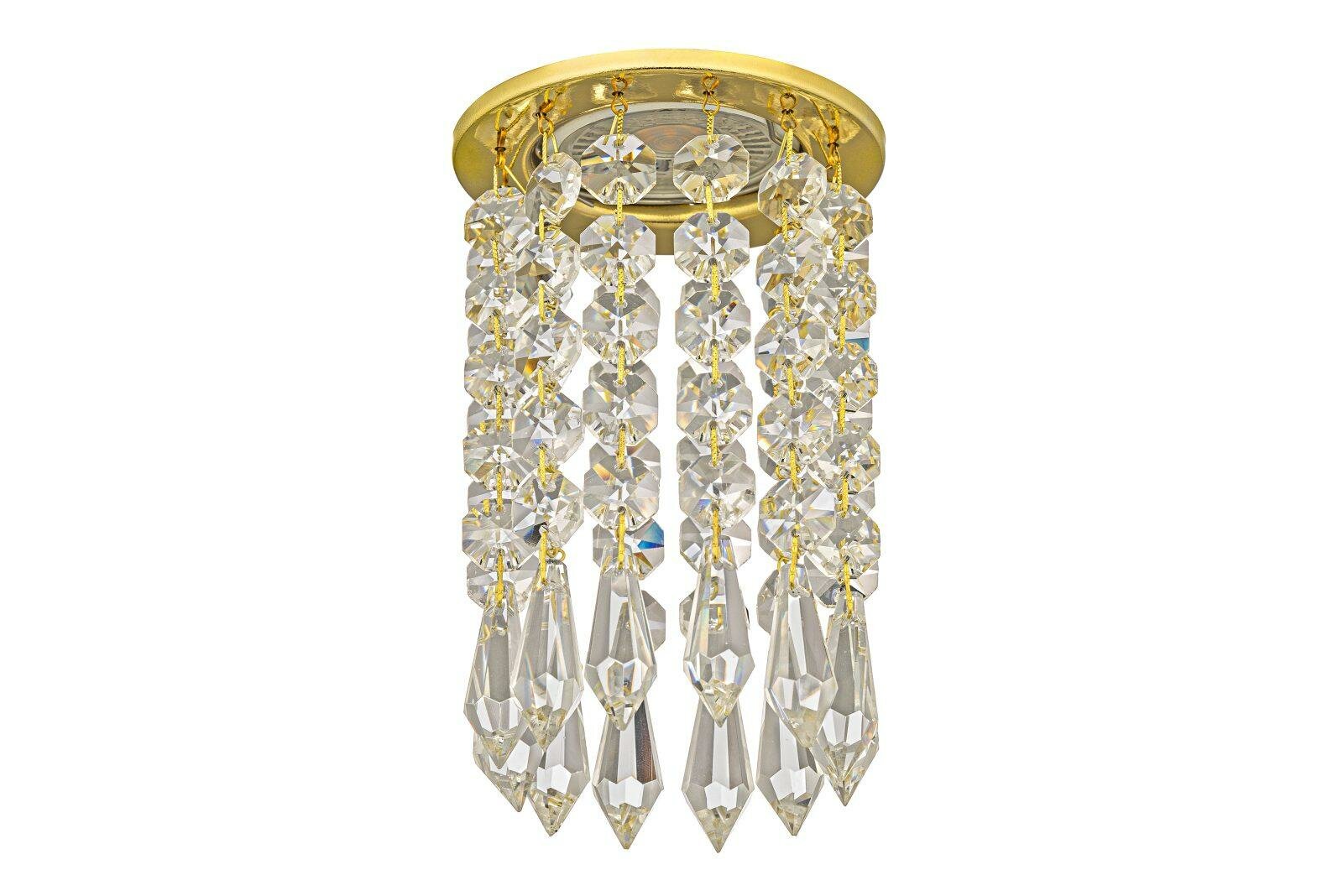 Встраиваемый хрустальный светильник Dio D'Arte Osimo GU10.5.14.8.121 G