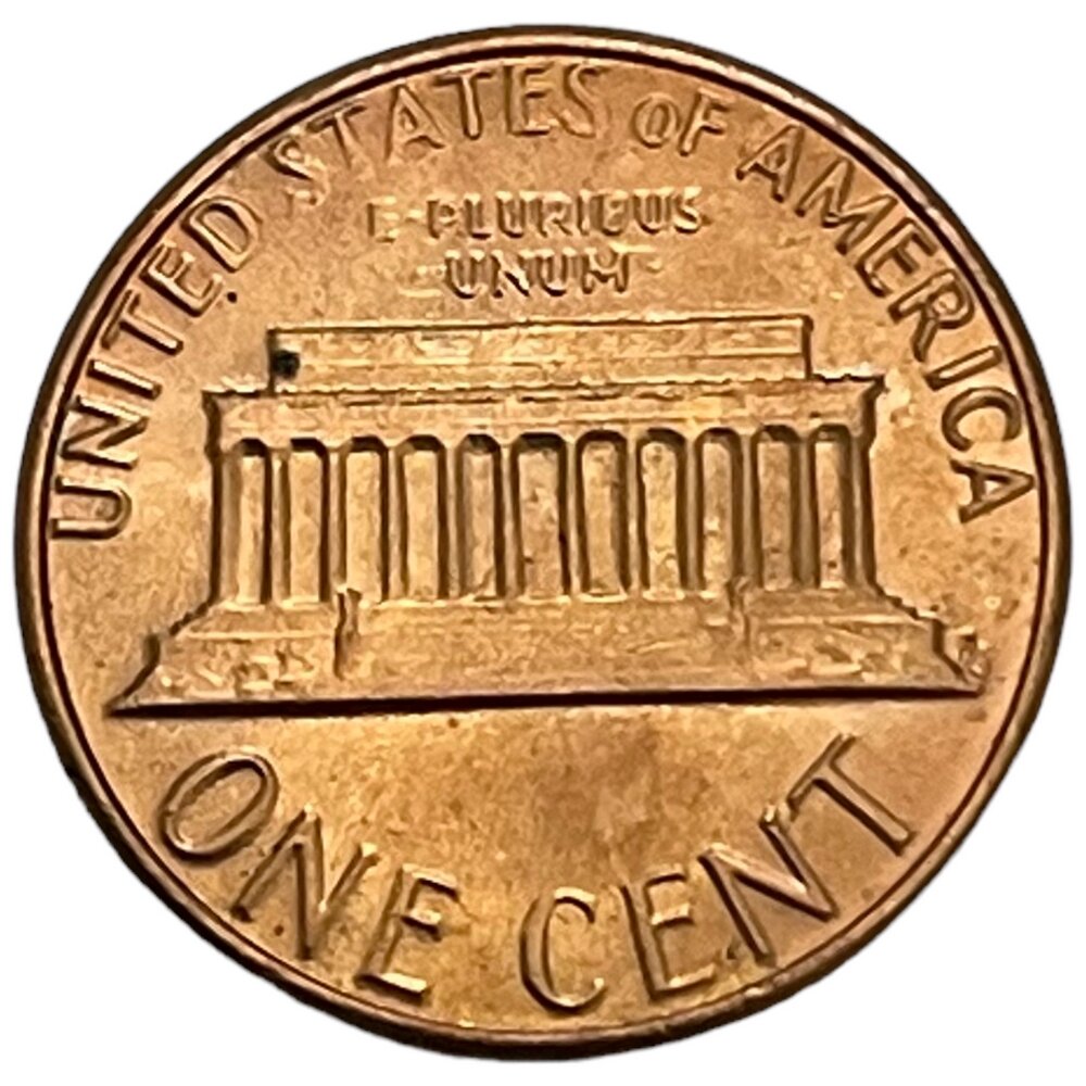 США 1 цент 1983 г. (Memorial Cent, Линкольн)