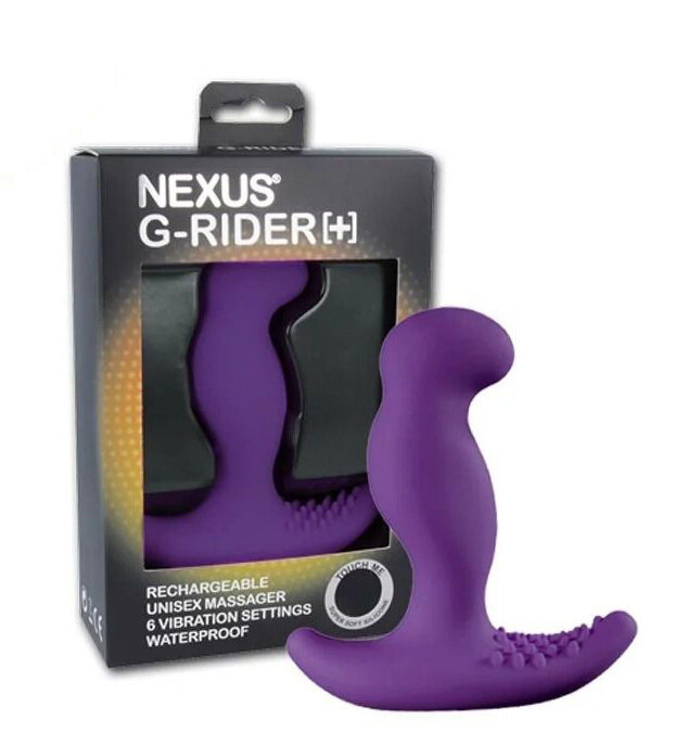 Вибростимулятор простаты Nexus G-Rider+, 6 режимов вибрации, фиолетовый