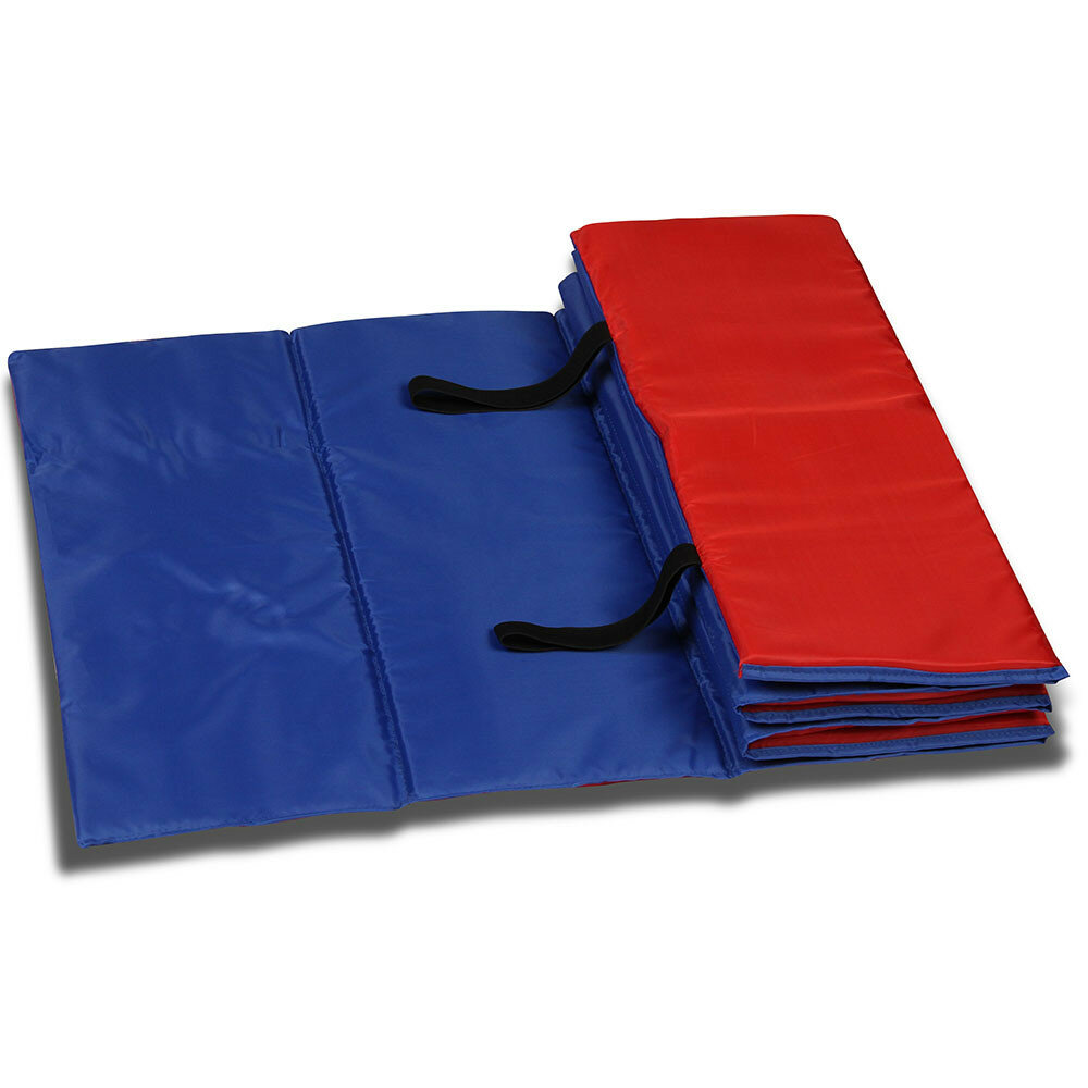 Коврик гимнастический Indigo Sm-042-blr, Cине-красный