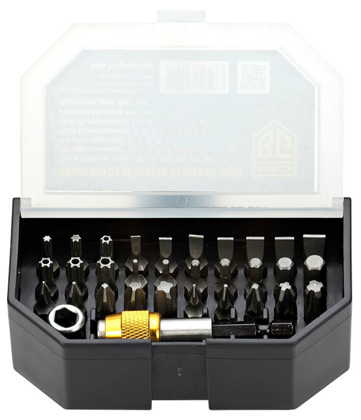Набор бит 32 предмета BERGER BG-32SB