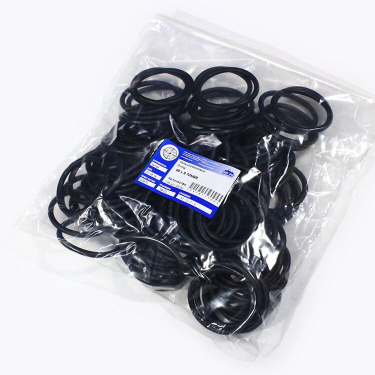 Кольца резиновые уплотнительные (O-ring) 48х5 70NBR (упаковка 100 шт. ±5%)