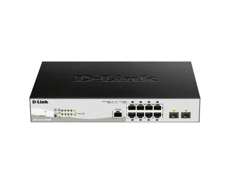 Коммутатор D-LINK DGS-1210-10P/ME/B1A