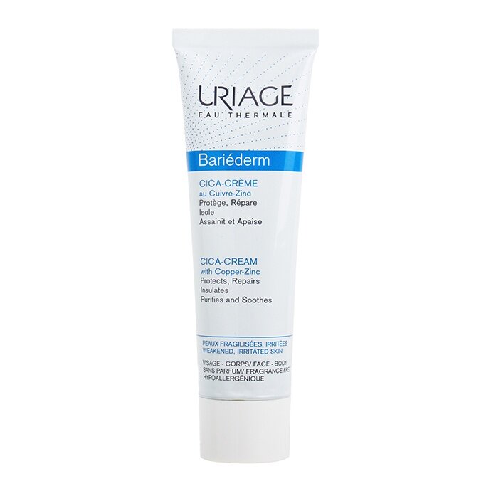 Uriage Восстанавливающий цика-крем с Cu-Zn Bariederm, 100 мл