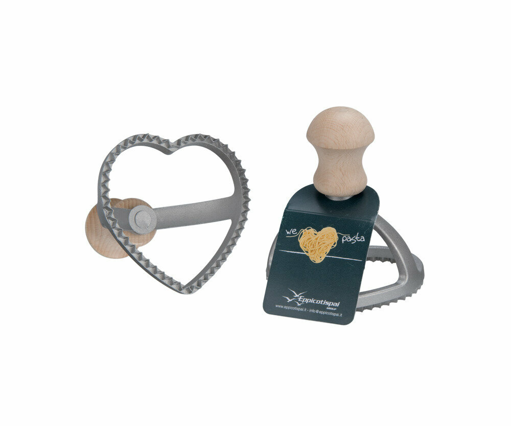 Штампик в форме сердца Eppicotispai для равиоли, пиццы, печенья, 85x85 мм