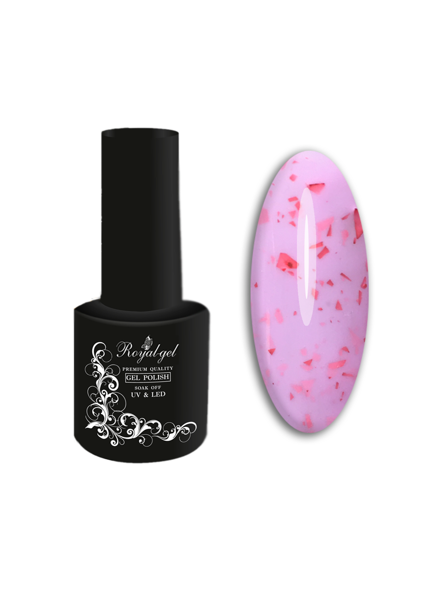 Гель лак Royal-gel "Красный вальс" 5 мл. GFR09