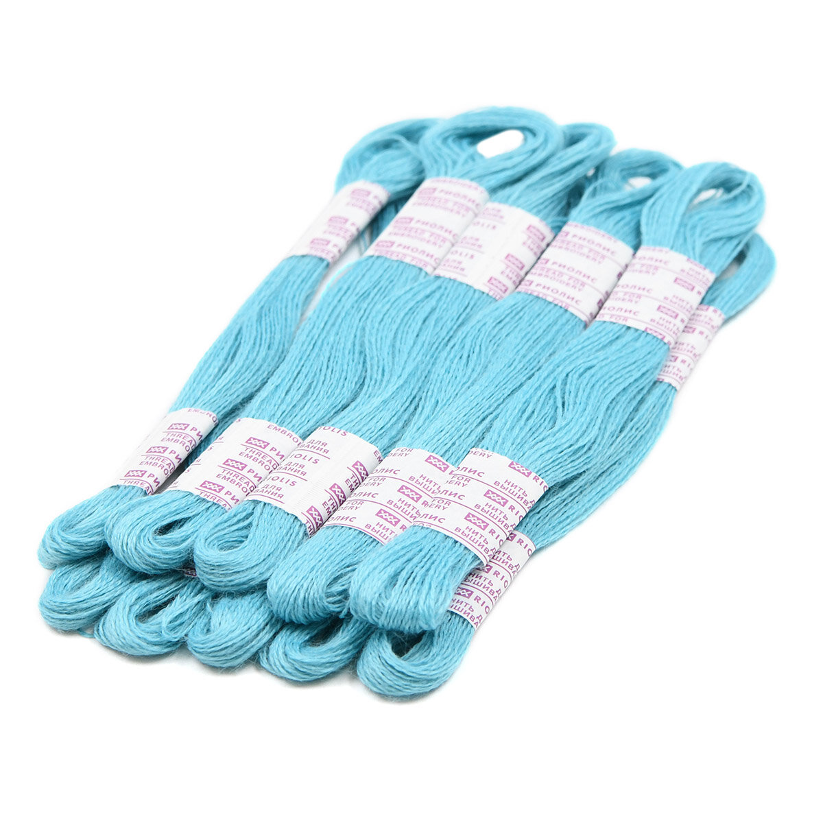 Мулине нитки для вышивания Риолис, 20 м*10 шт (шерсть, акрил), цвет 461