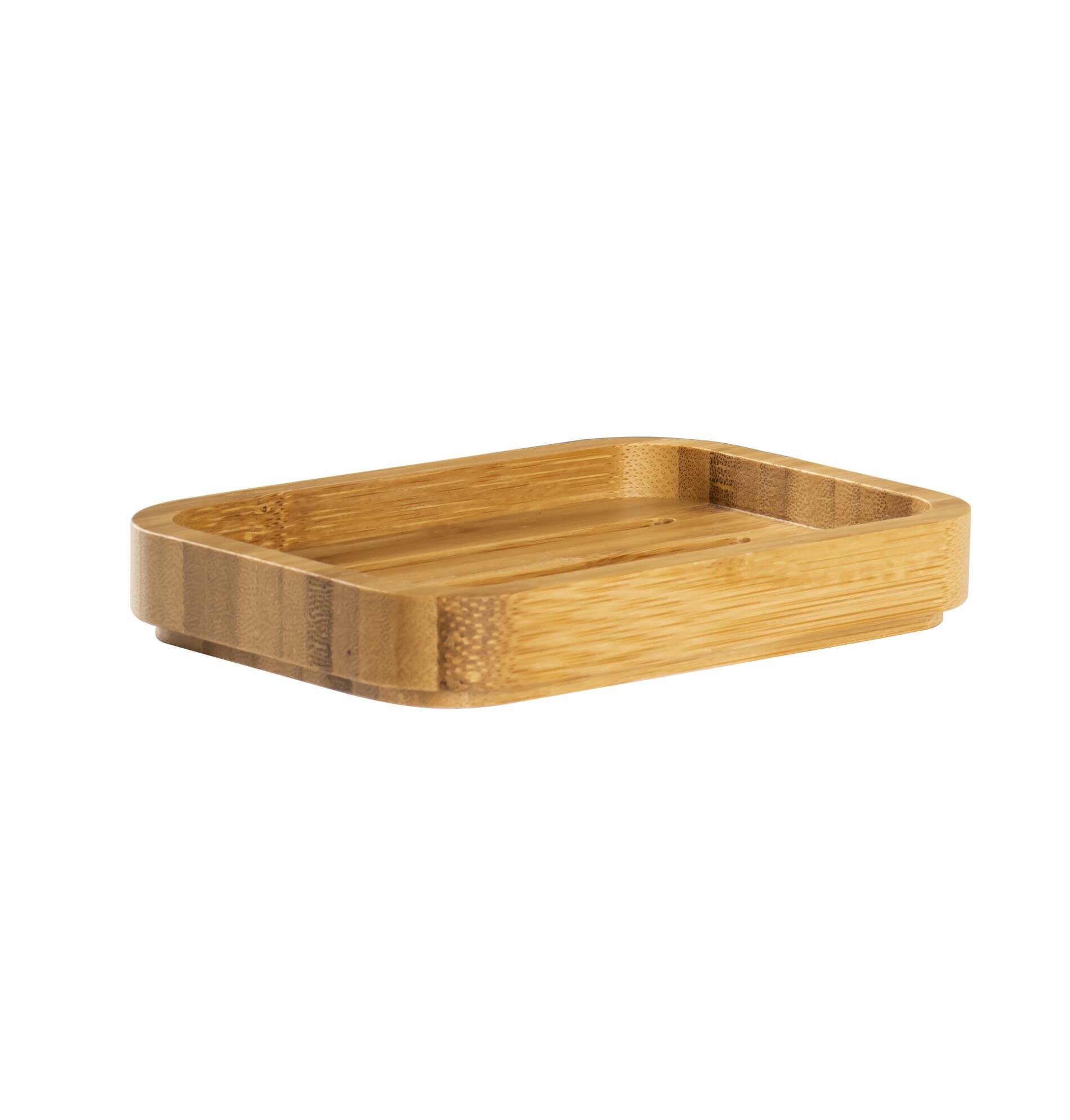 Мыльница RIDDER NATURAL, бамбук, бежевая, для кускового мыла