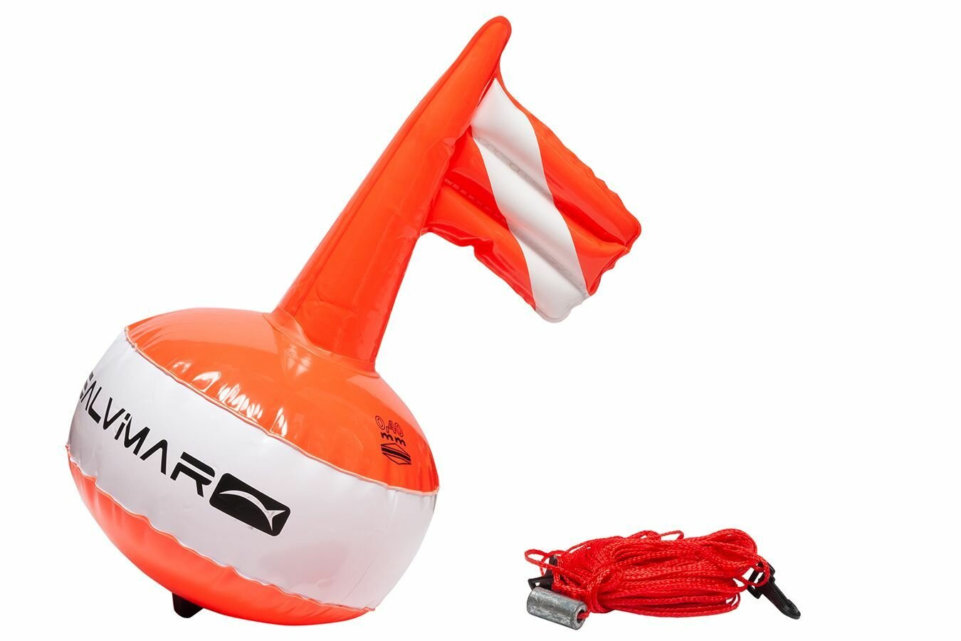 Буй для подводной охоты SALVIMAR круглый с линем