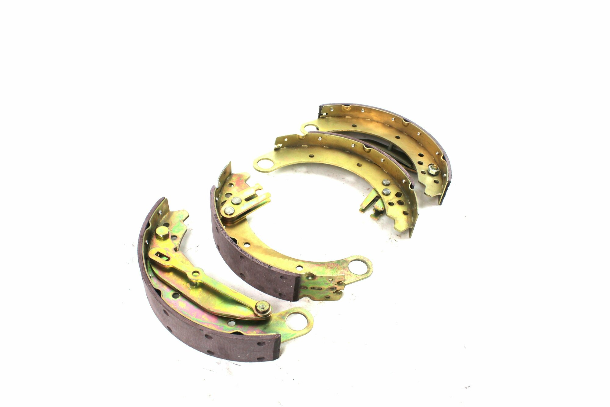 Колодка тормозная задняя УАЗ-Патриот с РК "DYMOS" с рычагами (к-т 4шт) альфа