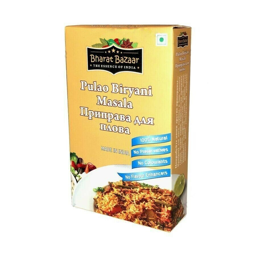 Смесь специй для плова Pulao Biryani masala Bharat Bazaar 100 г
