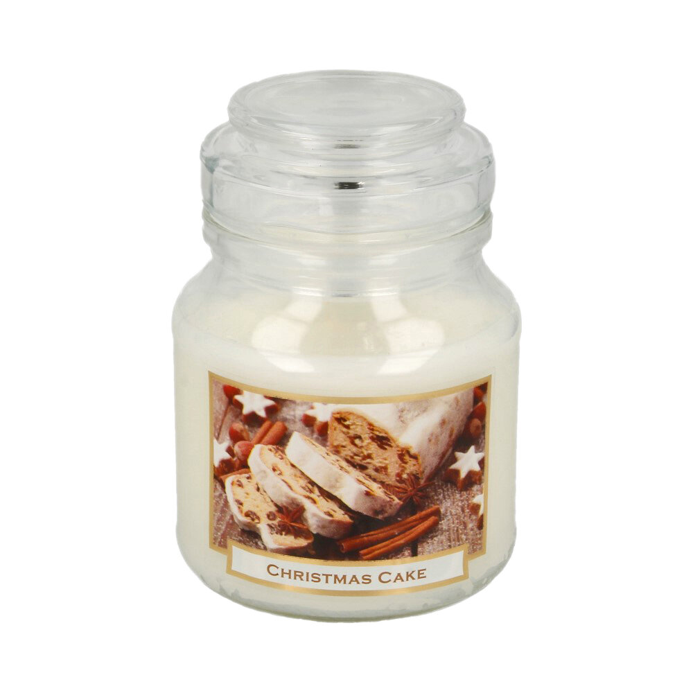 BARTEK Свеча в баночке 01 d. 7×9.5 см 130 г Рождественский пирог ароматная свеча для дома