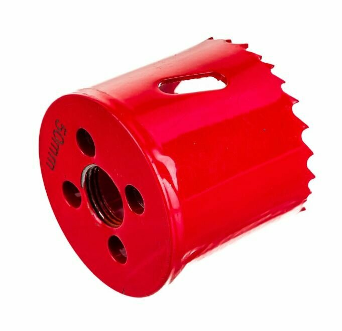 Коронка биметаллическая 50мм по дереву и металлу 4-6TPI P2M10K8 Pilorama