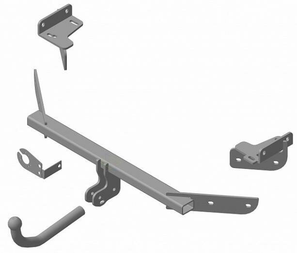 Фаркоп Hyundai Tucson рестайл 2015-2018, 2018-2021, Kia Sportage рестайл 2015-2018, 2018-2022, условно-съемный,(без электрики) Трейлер.7251