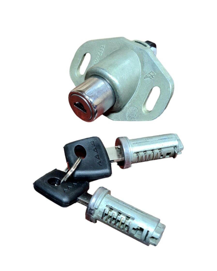 Комплект цилиндров замков дверей с корпусом багажника LADA Калина 1119-6305070-10 хэтчбек