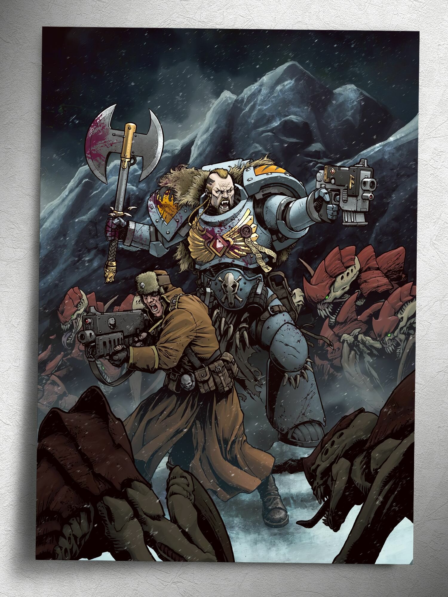 Постер: Последняя надежда (Космические Волки, Вархаммер 40000, Warhammer)
