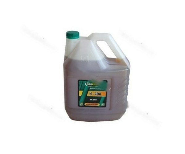 Масло oilright индустриальное и-40а 10л мин