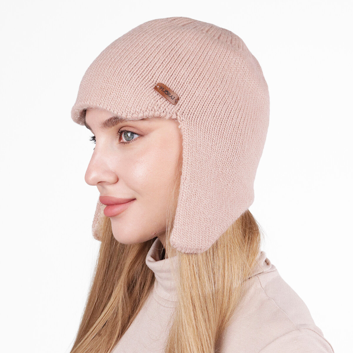 Шапка-ушанка для женщин