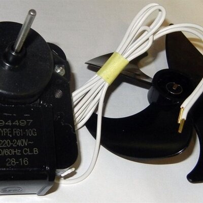 Электрический двигатель (мотор) вентилятора для холодильника Indesit (Индезит), Stinol (Стинол) FR2815