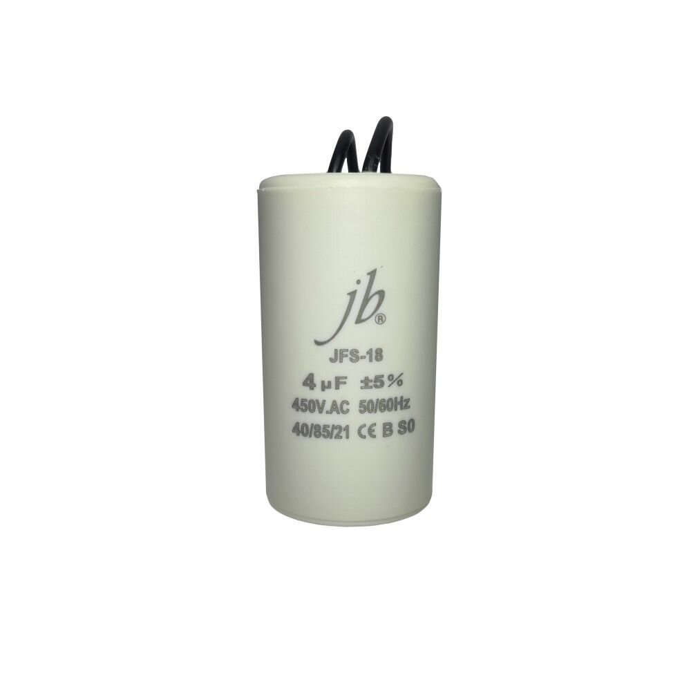 4мкФ, 450В, 5%, 35х65, JFS-18 (гибкие выводы), Конденсатор пусковой