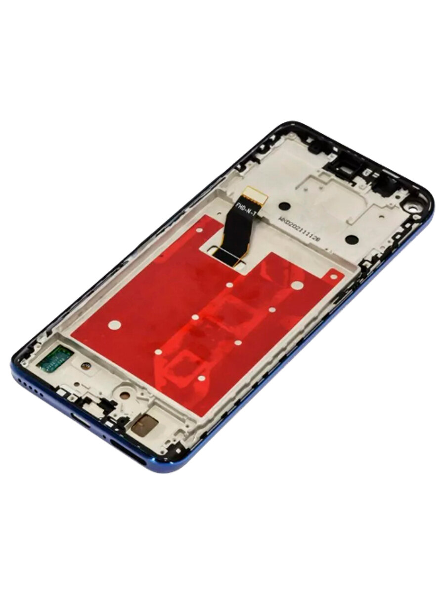 Дисплей для Huawei Honor 50 lite модуль с рамкой и тачскрином (синий) (оригинальный LCD)