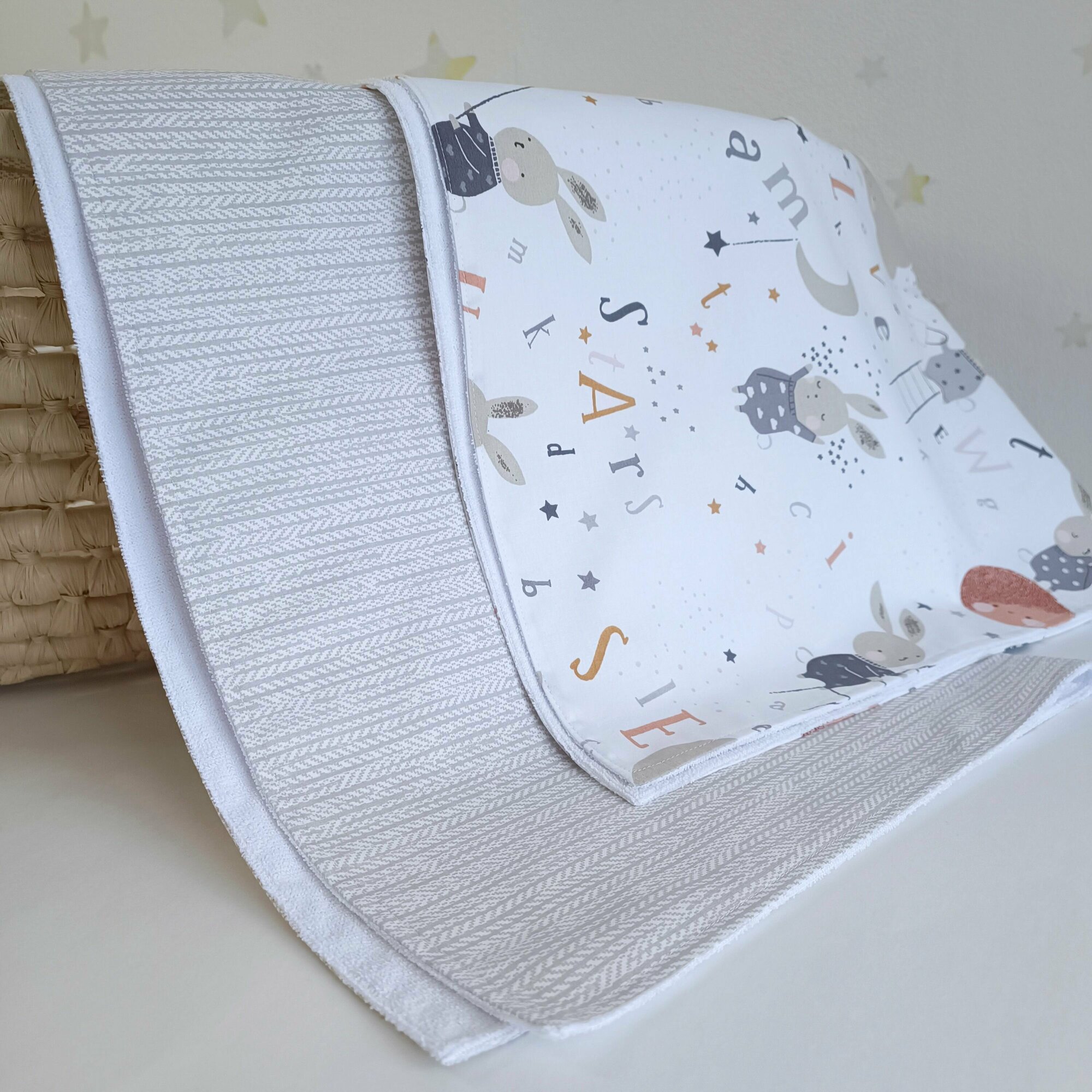 Непромокаемая многоразовая пеленка для новорожденных комплект 2 шт