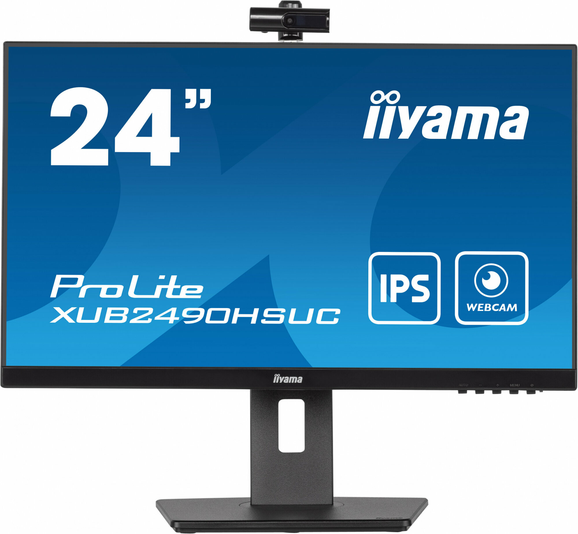 Монитор Iiyama 23.8 ProLite XUB2490HSUC-B5 черный IPS LED 16:9 HDMI M/M Cam матовая HAS Piv 250cd 17