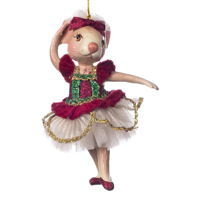 Елочная игрушка Балерина Диди - Valse o Niobeth 13 см, подвеска, Goodwill (Гудвилл), B89015-1