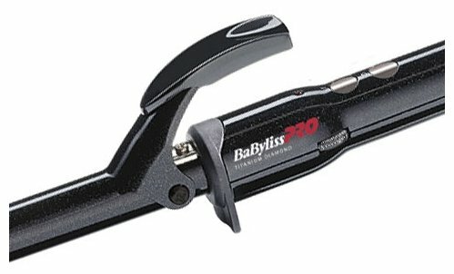 Плойка для завивки волос Babyliss Pro 19мм с удлиненным полотном и терморегуляцией