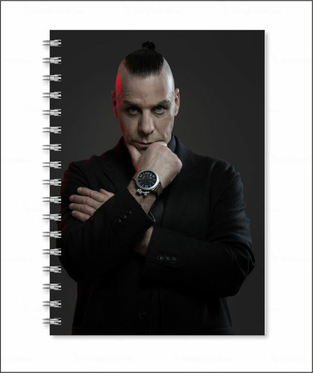 Тетрадь Rammstein, Рамштайн №4, А5 (5 на 21 см)