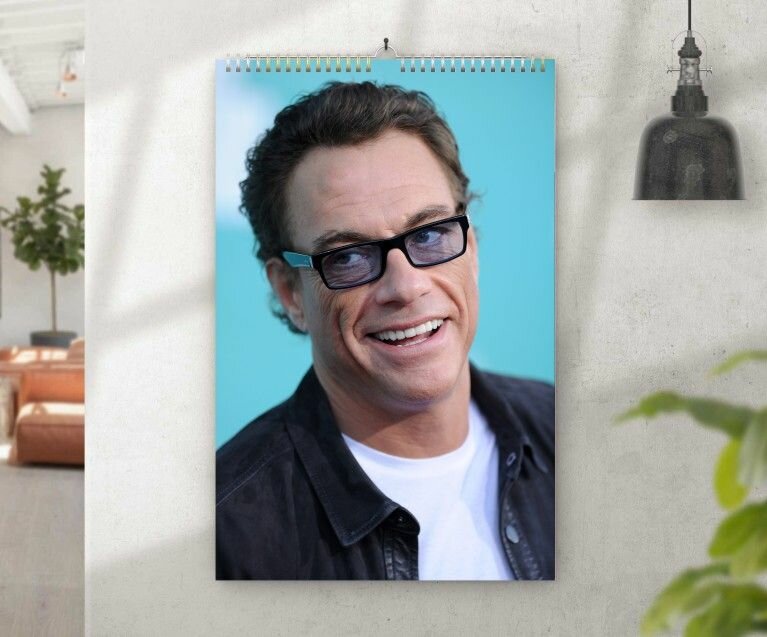 Перекидной календарь Jean-Claude Van Damme, Жан-Клод Ван Дамм №19, А4