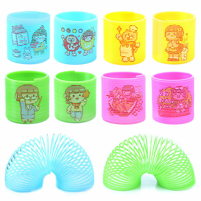 Пружинка-радуга E1218-22 "Детские шалости" в пакете