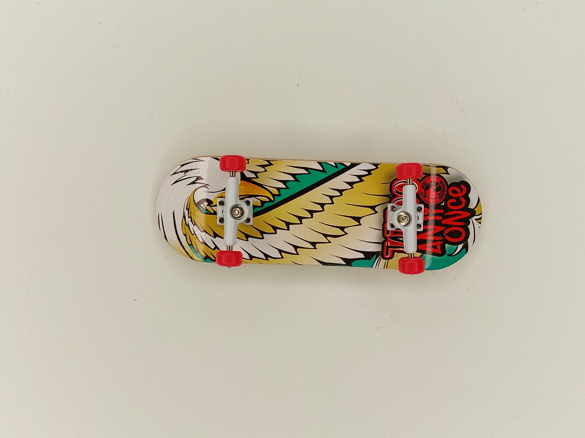 Anti-Once / СкейтГо / Фингерборд, профессиональный fingerboard Anti-Once Deck 32 mm, пальчиковый скейтборд