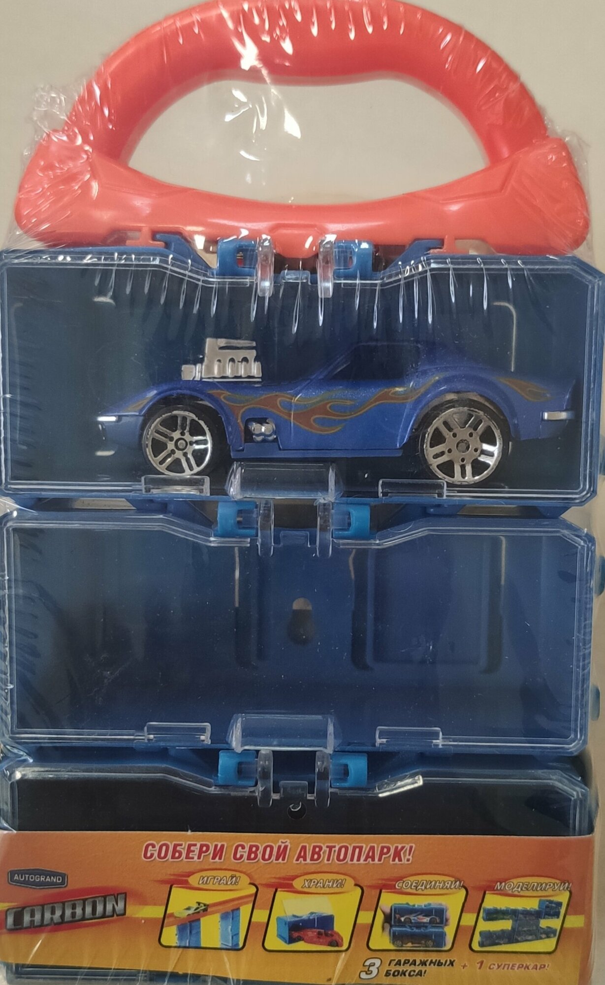 Autogrand Портативный кейс 3 минибокса + 1 модели суперкаров 1:60 82416-5
