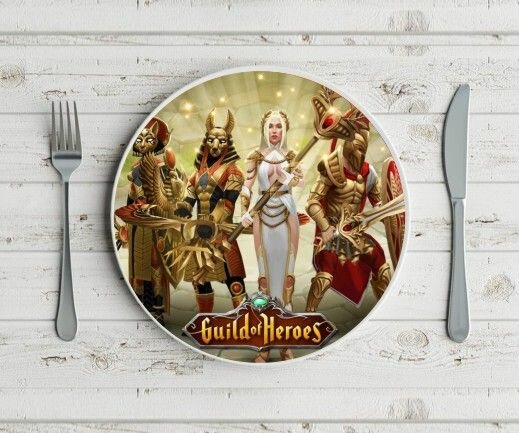Тарелка Guild of Heroes, Гильдия Героев №2